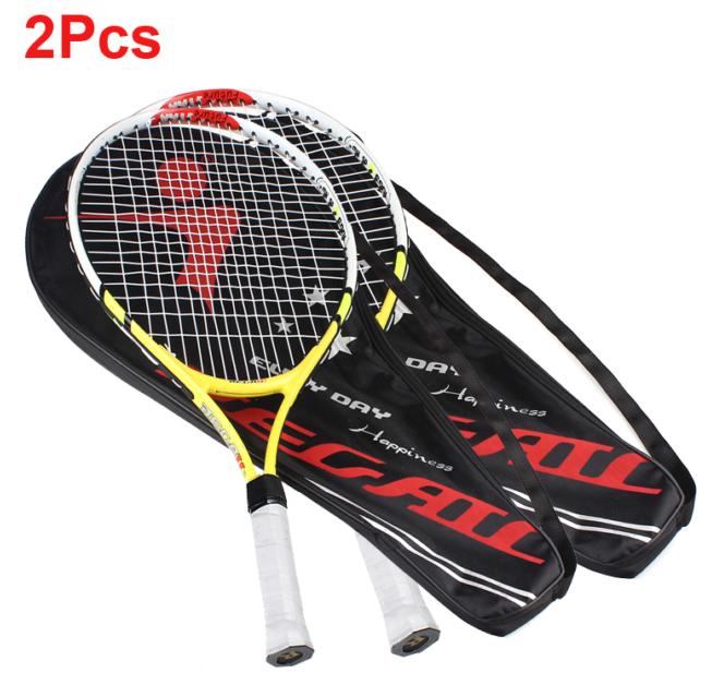 2pcs Top Quality Junior Tennis Racquet Training Racket for Kids Youth ...