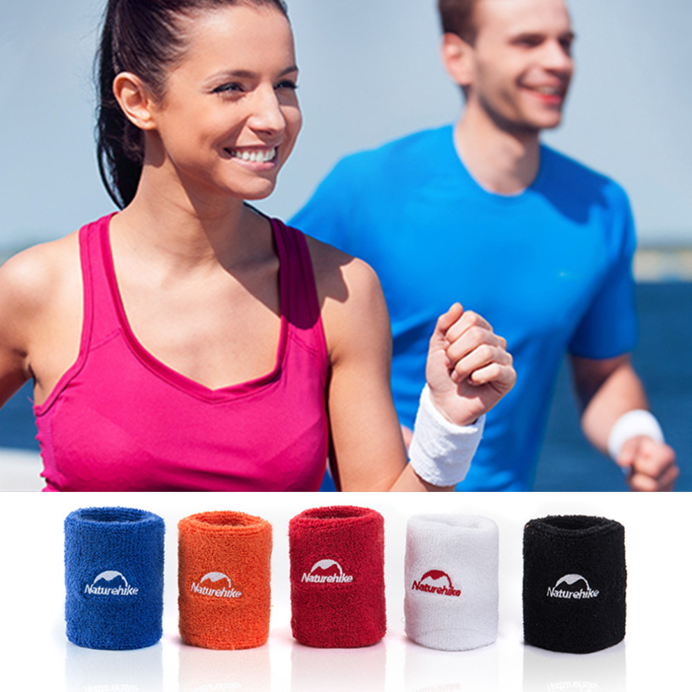 Sports Tennis Badminton Gym Wristband Exercise Wrist Protector Wipe ...