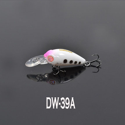 Trulinoya Fishing Lure DW39 35mm3.8g Mini Crank Bait Hard Lure ...