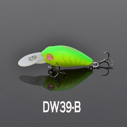 Trulinoya Fishing Lure DW39 35mm3.8g Mini Crank Bait Hard Lure ...